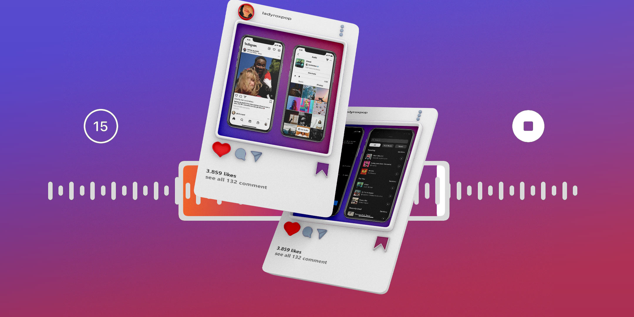 Insta: Music in Feed posts and catalogs on artists’ profiles - iGroove